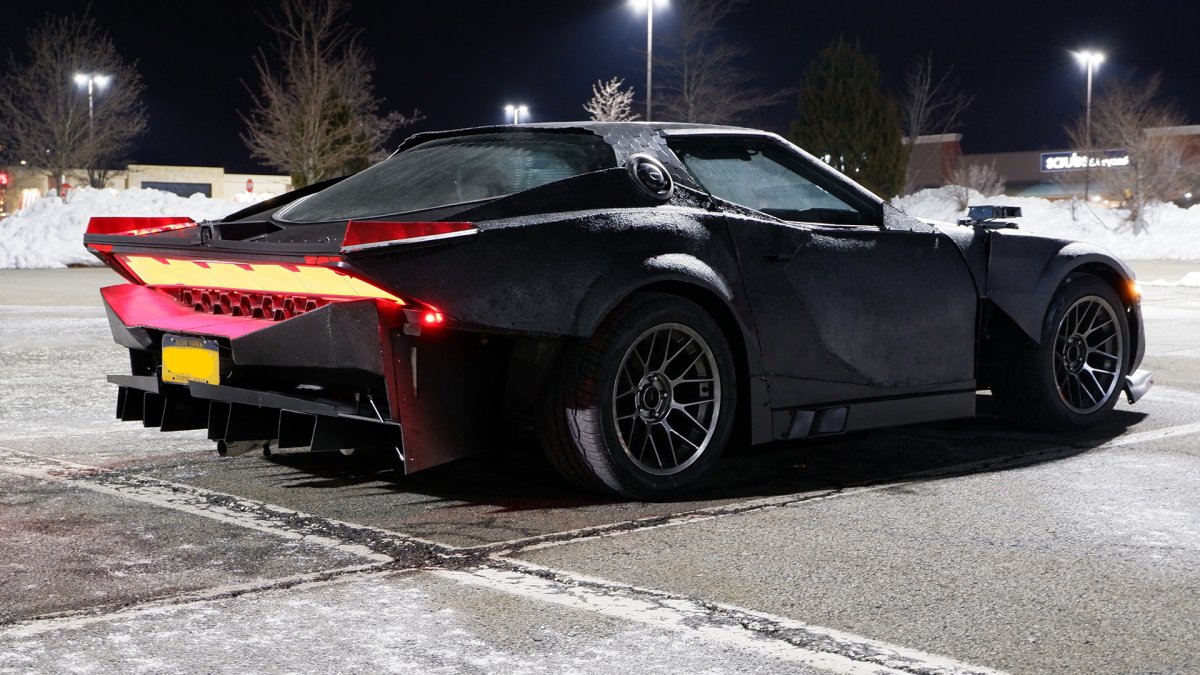 Wild Cyberpunk Chevy Corvette Was Made From Nine Different Cars in One ...