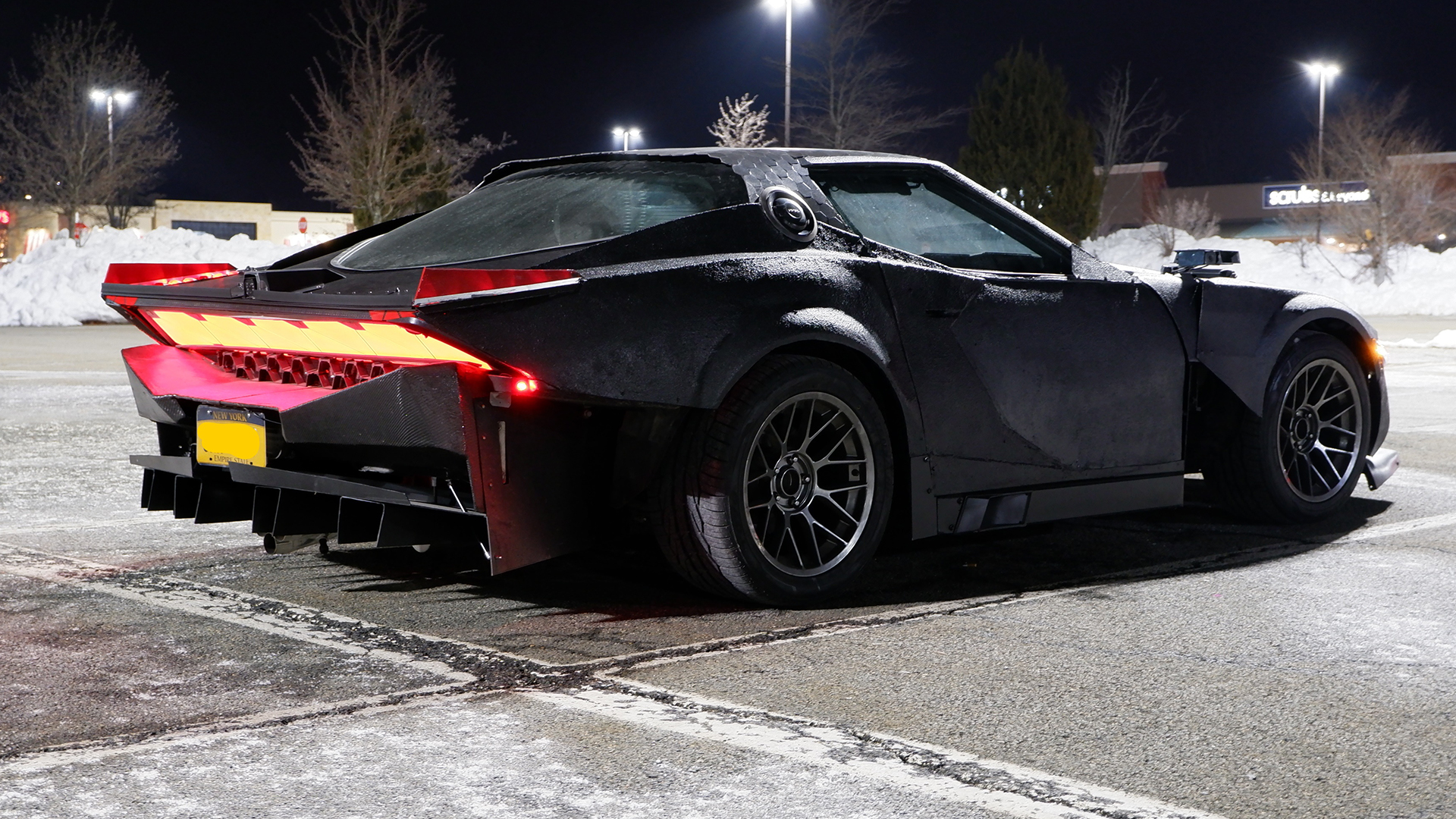 Wild Cyberpunk Chevy Corvette Was Made From Nine Different Cars in One ...