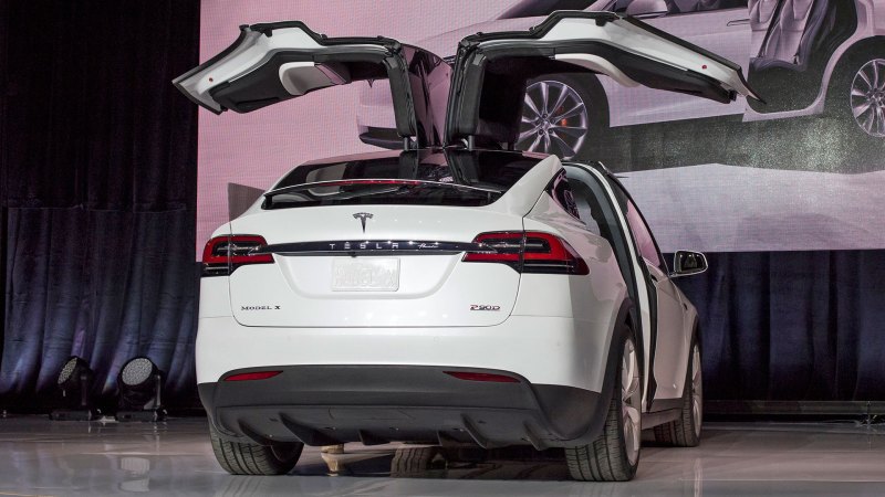 Falcon Punch: The Tesla Model X Has Arrived
