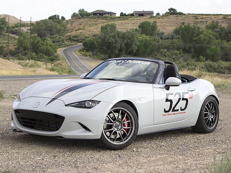 Good God, It's a 525-HP Mazda Miata With a Corvette V-8