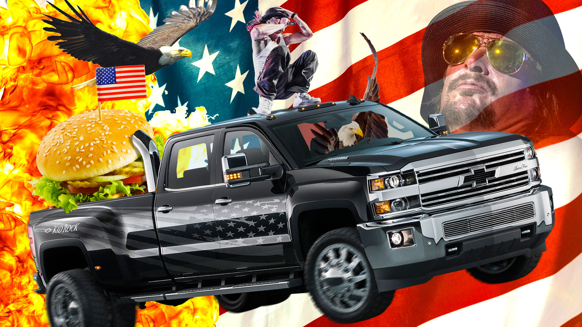 Kid Rock’s Chevy Silverado Concept Is More American Than Heart Disease