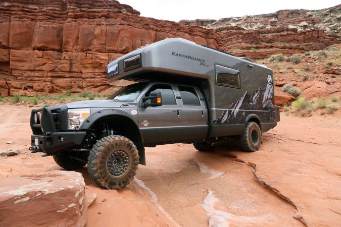 Ultra-Luxe EarthRoamer XV-HD Camper Is a Ford F-750-Based, $1.7M Behemoth