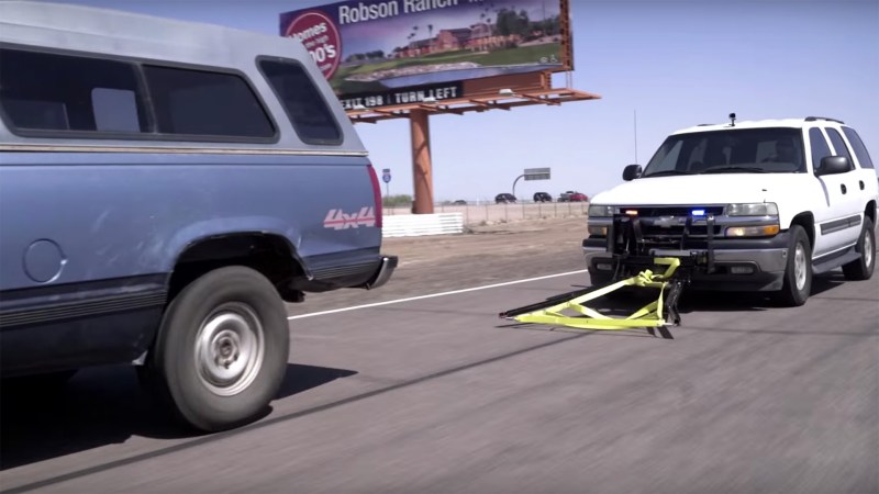 Cop's Epic PIT Maneuver Brings Los Angeles Police Chase to Dramatic End