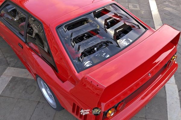 Are You Cool With This Ferrari F40, Foxbody Ford Mustang Mashup?