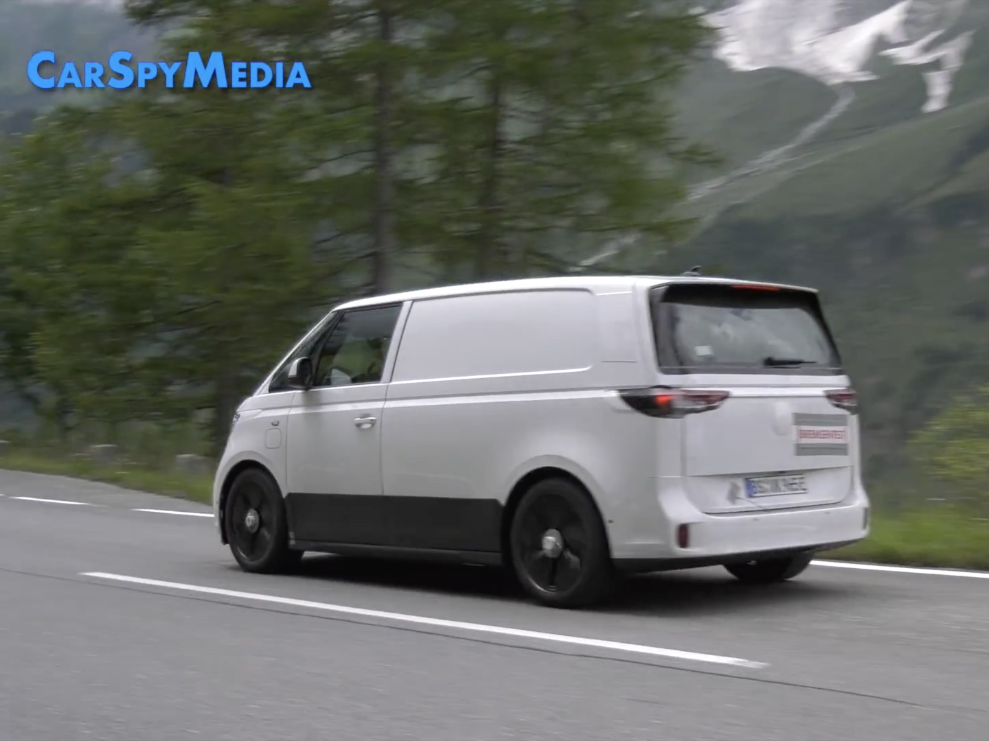 VW ID Buzz Prototype Spotted Testing Looks Unlike Concept