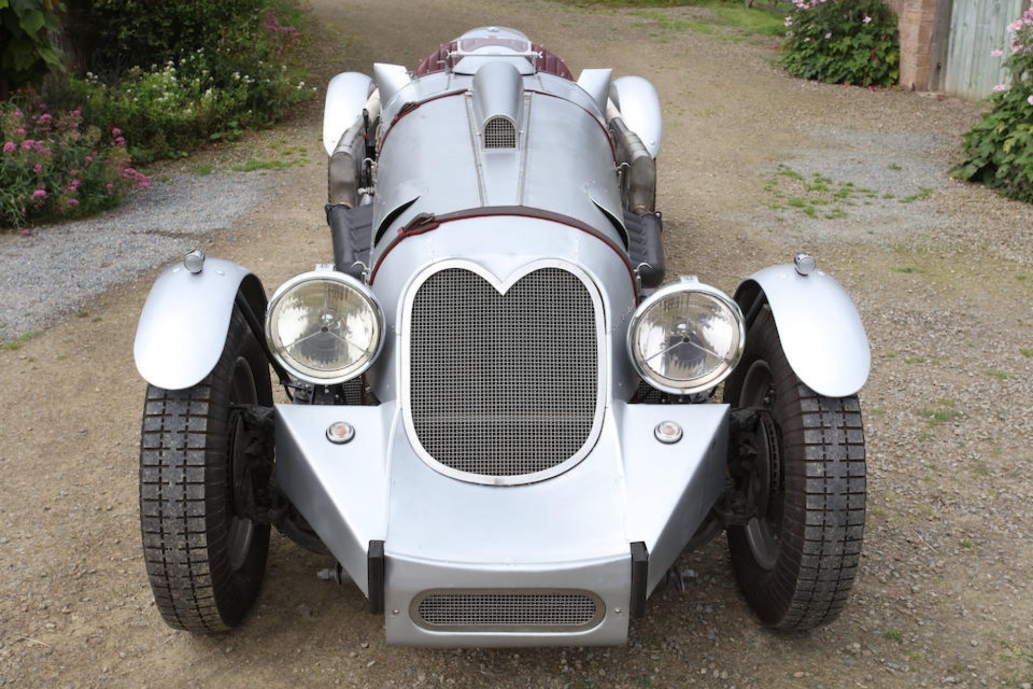 Hand-Built Speedster With a 27L V12 Tank Engine Will Do 204 MPH... if ...