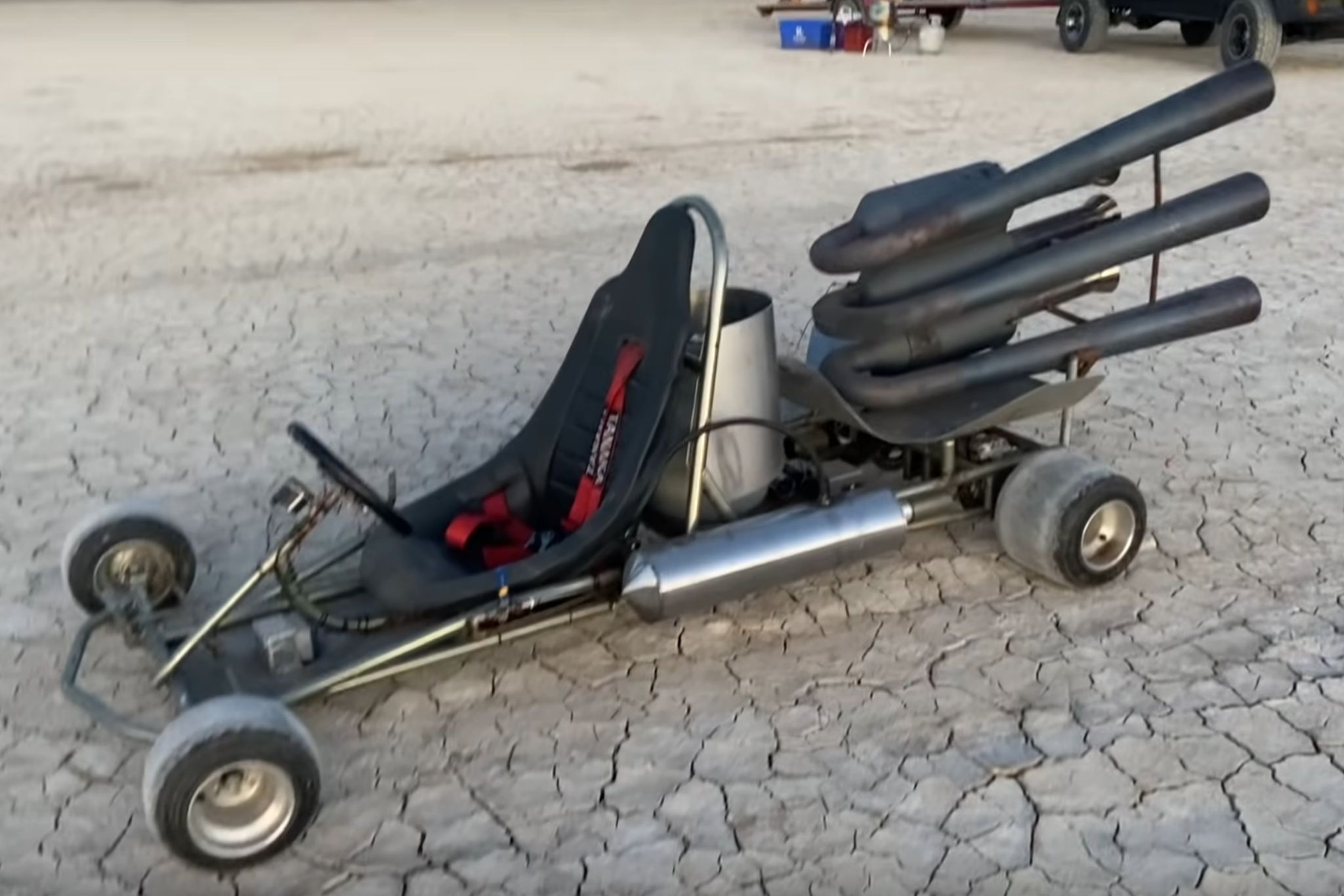 Meet the Joyful Man Behind This Incredible Jet Engine Go-Kart Video